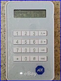 ADT HONEYWELL GALAXY MK8 CP051 Grade 3 Alarm Keypad Prox Proximity A03 0002 4A07 Adt Home Security