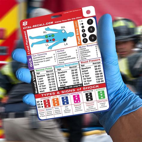 Mini Emt First Responder Horizontal Badge Card Set 6