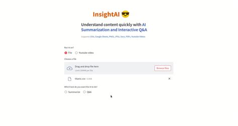 Viraj Bagal On Twitter Feature Update To Insightai 🎆 Added Qanda