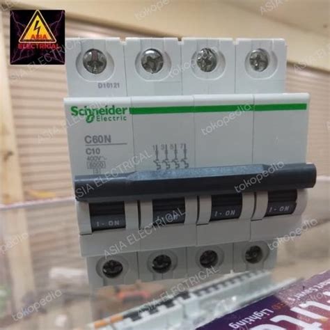Jual Mcb Schneider C60n 4p 40a 6ka Original Schneider Jakarta Pusat