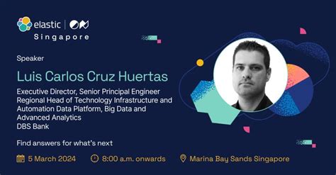 Colin Tan Thong Tee On Linkedin Elasticon Elasticsearch