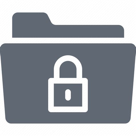 Data Safety Folder Folder Security Locked Folder Protected Document Icon Download On