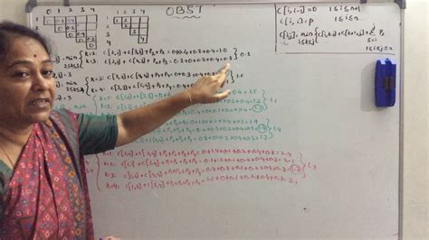 Optimal Binary Search Tree Part YouTube