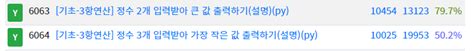 Python Codeup Python 기초100제 기초 3항연산 6063~6064 I Can Do Ik