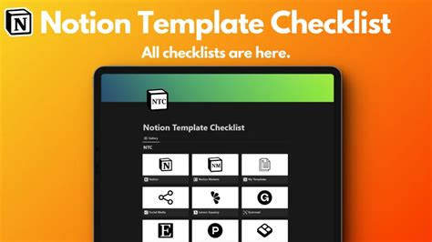 Notion Template Checklist Personal Template Notion Template Checklist Personal Template