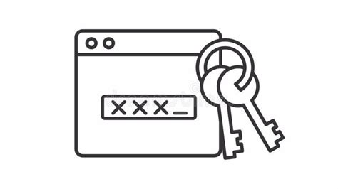 Animated Manage Password Linear Icon Stock Footage Video Of Password Loop 272789146 Animated Manage Password Linear Icon Stock Footage Video Of Password Loop 272789146