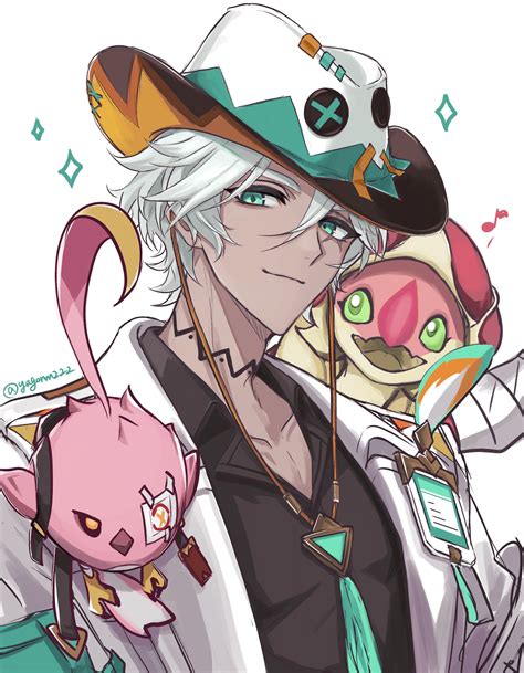 Ifa Qucusaurus And Cacucu Genshin Impact Drawn By Yugonm Danbooru