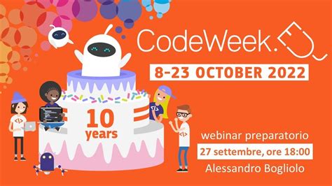 codeweek 2022 webinar preparatorio youtube