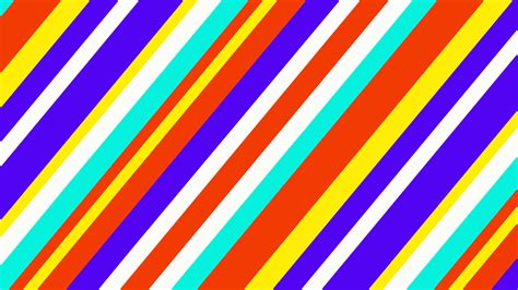 Download Diagonal Rainbow Stripes Design Wallpaper