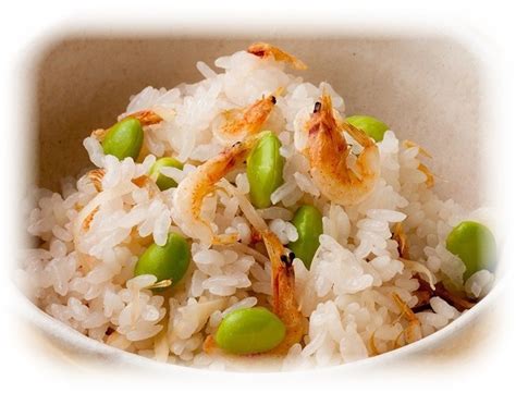 炊き込みごはん桜えび生姜枝豆 北海道ガス株式会社