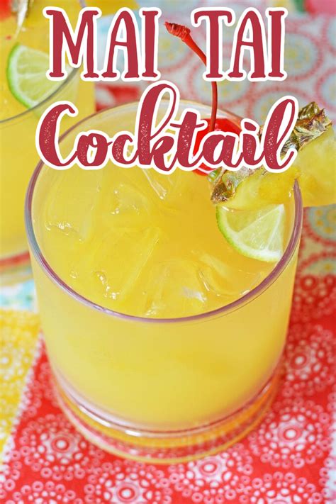Mai Tai Cocktail Recipe