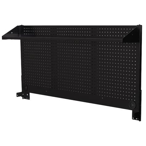 Husky Modular 52 In W Standard Duty Black Pegboard Attachment