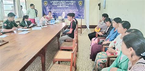 ဇီဝဆိုင်ရာအချက်အလက်များ ကောက်ယူ၍ Unique Id နံပါတ်စာရွက်များ ထုတ်ပေး