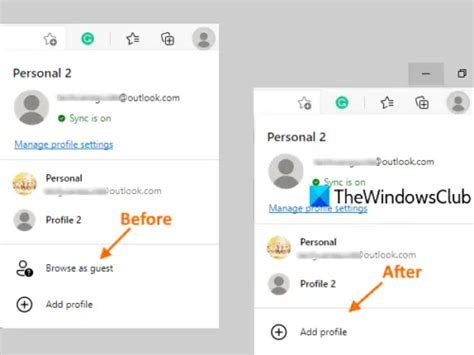 Disable Guest Mode In Microsoft Edge Using Windows Registry