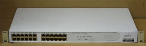3com Superstack 3 4400 Se 24 Port Network Switch 24 X 10100 3c17206