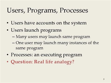 Processes Cse 2431 Introduction To Operating Systems Instructor