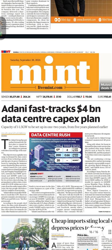 Data Centers Are Emerging As The Next Big Business The Adani Group Has Drawn A 4 Billion
