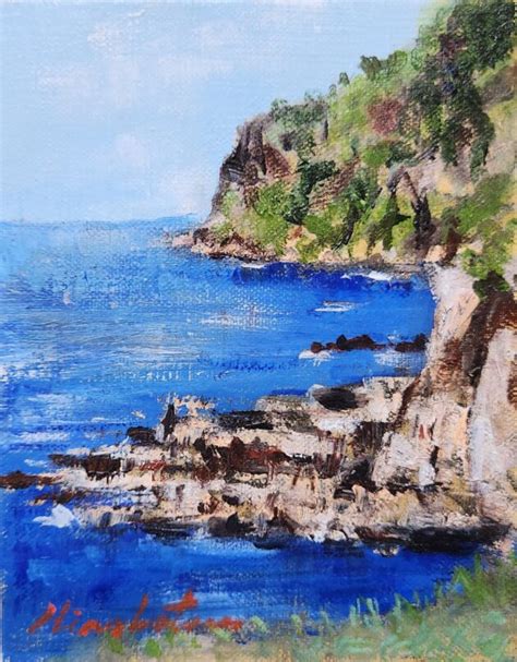 立待岬 仲 浩克 の油絵作品サイト