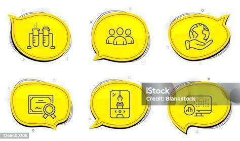 화학 비커 그룹 및 보고서 통계 아이콘 세트 크레인 발톱 기계 표지판 벡터 건강관리와 의술에 대한 스톡 벡터 아트 및 기타 이미지 건강관리와 의술 과학 교육 Istock