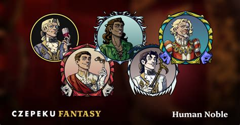 Human Noble Token Builder Customize And Randomize Czepeku Tokens