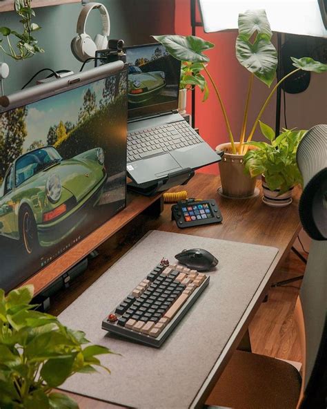 Most Calming Desk Setup Ideas You Should Check Desk Setup Home Studio Setup Home Office