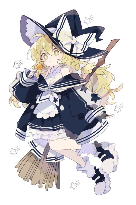 Kirisame Marisa Marisa Kirisame Touhou Image By Rasra25 4347779