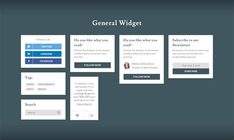 Blogant UI KIT For Blogs Magazines On Behance