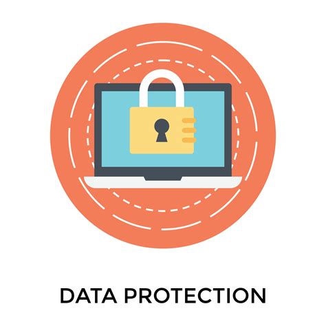 Trendy Data Protection 15035192 Vector Art At Vecteezy
