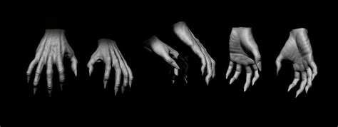 Wgp Lost Mullet Boy Vampire Hands Digital Render