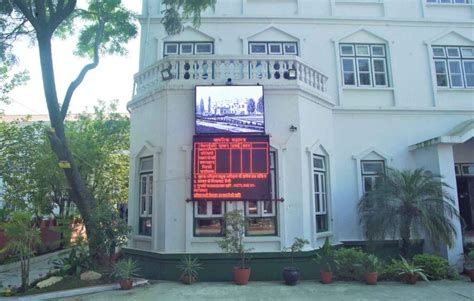 Ultra Led P10 Red Color Display Digital Display Board In Nepal