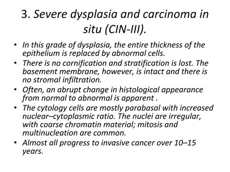 Cervical Intraepithelial Neoplasia Carcinoma Of Cervix Ppt