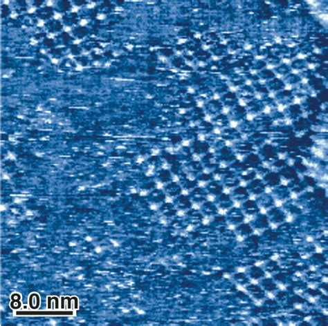 Representative Wide Area In Situ STM Image Of Covalently Bonded Download Scientific Diagram