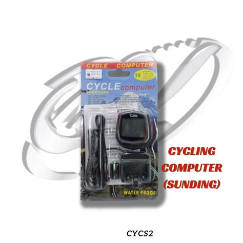 Cycling Computer Sunding Qy Kini Motorjaya
