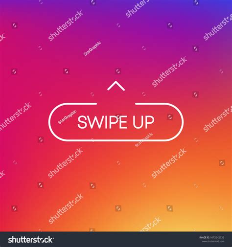Swipe Arrow Buttons Colorful Gradient Gradient Stock Vector Royalty