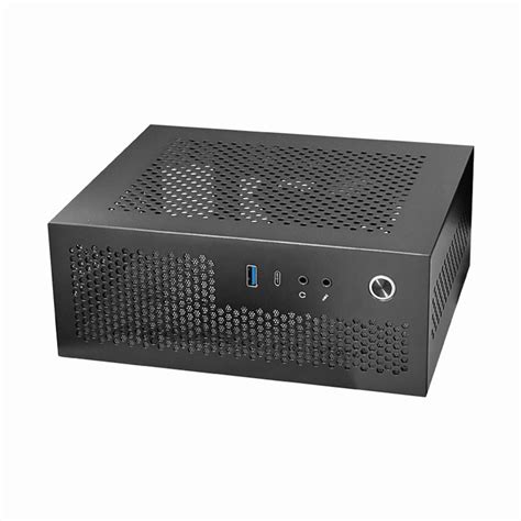 a09 htpc computer case mini itx gaming pc chassis black