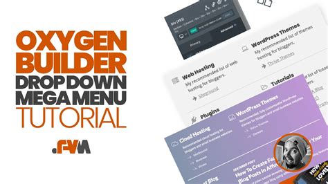 Wordpress For Beginners Oxygen Builder Wordpress Drop Down Mega Menu Tutorial Dieno Digital