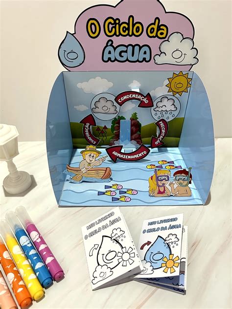 Ciclo Da Água Atividades Infantis Loja De Recursos Pedagógicos
