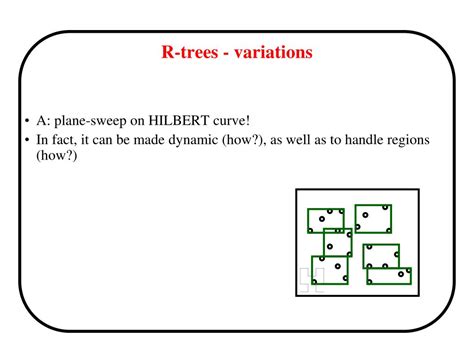 PPT R Tree Indexing Structure For Data In Multi Dimensional Space