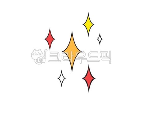 Doodle Star 별 낙서 반짝반짝 사진이미지일러스트캘리그라피 오듀작가