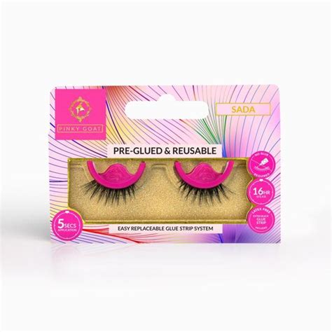 Pinky Goat Pre Glued And Reusable Lashes Sada Target Australia
