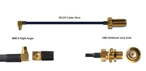 Mmcx Sma Rf Interface Cable 2 S Electronics