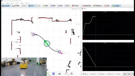 Robot Trajectory Tracking Using Speed Planning To Track Straight Lines And Bezier Curves Youtube