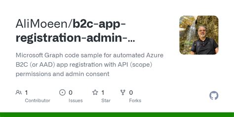 Github Alimoeenb2c App Registration Admin Consent Microsoft Graph