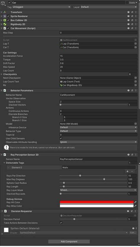 Agent Not Moving When Training Unity Engine Unity Discussions
