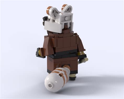 Lego Moc Shifu By Kostack Rebrickable Build With Lego