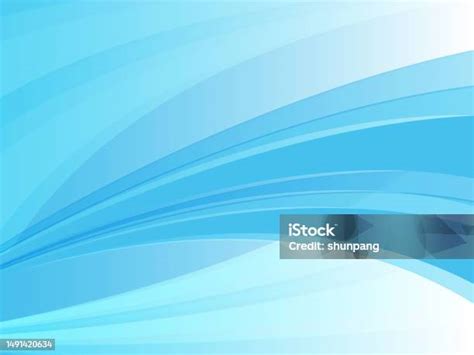 밝은 빛 색 물결 추상적인 배경 Materialbeautiful 연한 파란색을 합리화 바람에 대한 스톡 벡터 아트 및 기타 이미지 Istock