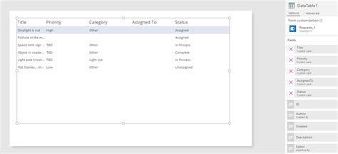 Powerapps Data Table Control Wes Preston