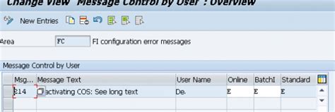 SAP FI Change Message Control For Document Processing Sachin H Patil