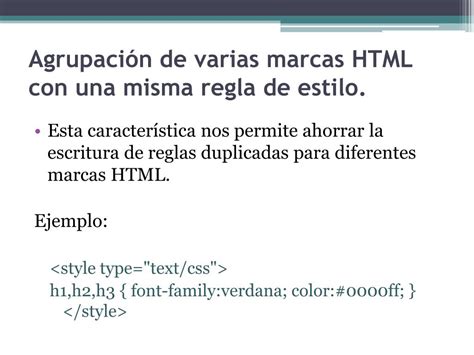 Ppt Hojas De Estilo En Cascada Css Powerpoint Presentation Free