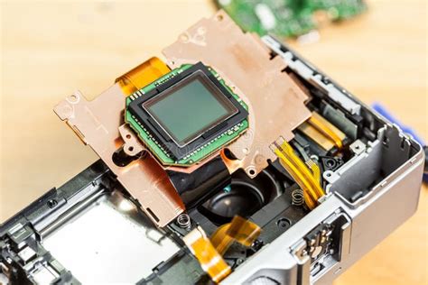 camera sensor matrix close up stock image image of technology